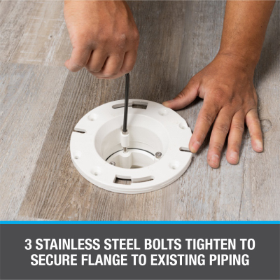 Schedule 40 DWV PVC Pipe Fitting,Closet Flange, Schedule 40 PVC , 4 In ...