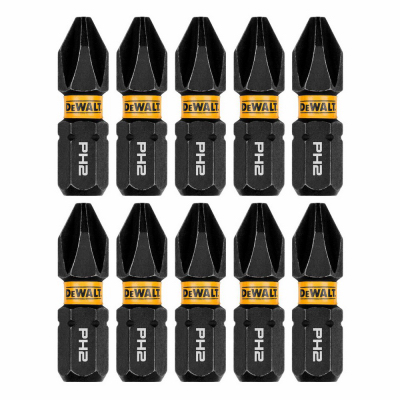 Impact-Ready #2 Phillips Bit Tip, 1 In., 10-Pk. - True Value Hardware