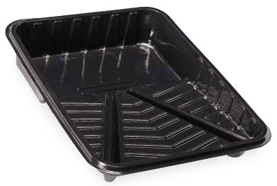 Disposable Plastic Paint Tray, Black, 9-In. - True Value Hardware