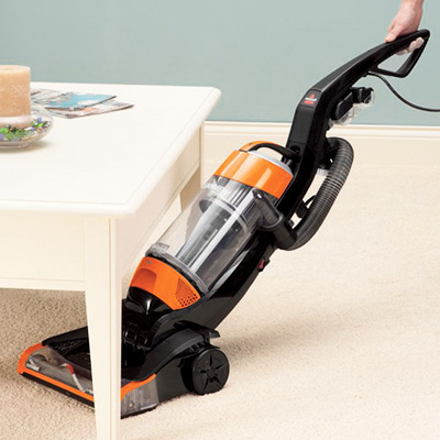 Cleanview Upright Vacuum, Orange, Bagless - True Value Hardware