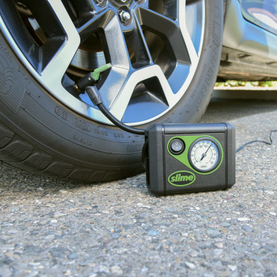 Tire Inflator + LED Light, 12-Volt - True Value Hardware
