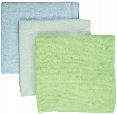 Microfiber Cleaning Set, 14 x 14-In., 3-Pc. - True Value Hardware