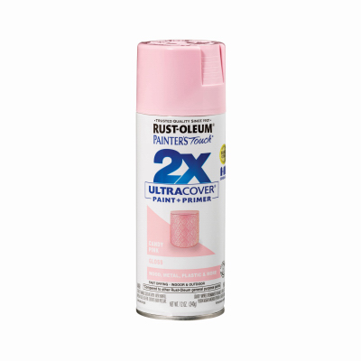 Painter's Touch 2X Spray Paint, Gloss Candy Pink, 12-oz. - True Value ...