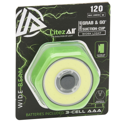 COB LED Work Light, Suction Cup Grip, 200 Lumens - True Value Hardware