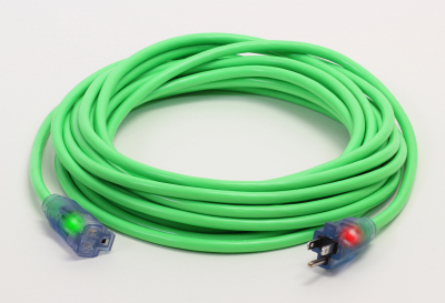 Extension Cord, Green, 12/3, 25-Ft. - True Value Hardware