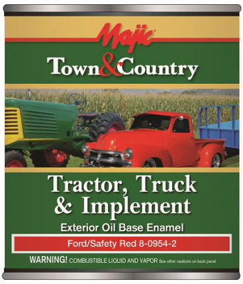 Town & Country Tractor, Truck & Implement Enamel Paint, Oil Base, Ford ...