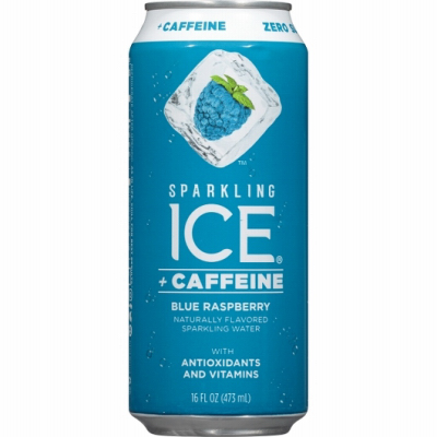 Caffeine Blue Raspberry Sparkling Water, 16 oz. - True Value Hardware