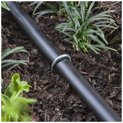 Universal Tubing Hold-Down Wire Stakes, 8 in., Hooked Galvanized Steel ...