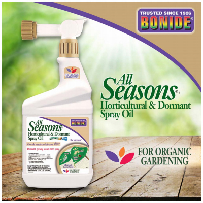 All Season Horticultural & Dormant Spray Oil, Organic Gardening Disease ...