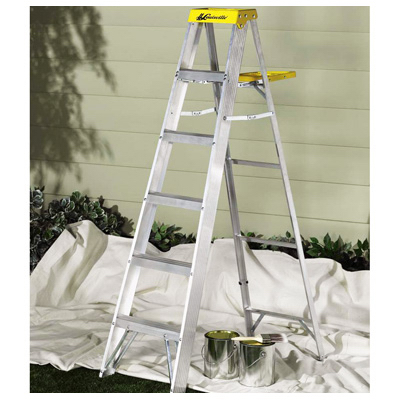 Step Ladder, Aluminum, Type II, 6-Ft. - True Value Hardware