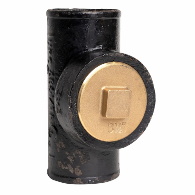 Raised Head Plug, Brass, 3-1/2 In. - True Value Hardware
