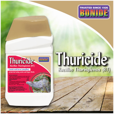 Thuricide BT Caterpillar, Worm & Moth Garden Control, 16 oz ...
