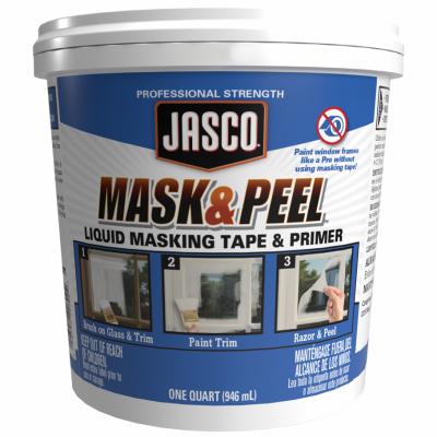 Mask & Peel Liquid Masking Tape & Primer, Qt. - True Value Hardware