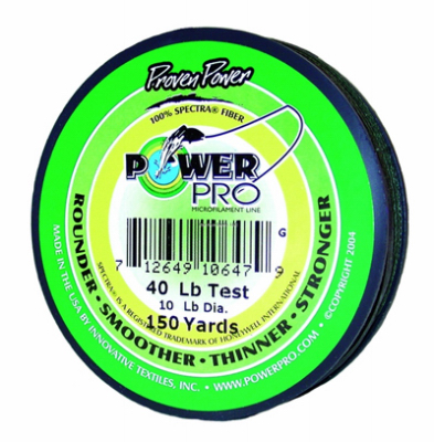Braided Fishing Line, Green, 40 Lb., 150 Yd. - True Value Hardware