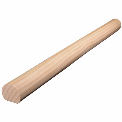 Hand Rail Moulding, Pine, 8 Ft. - True Value Hardware