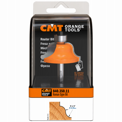 Roman Ogee Router Bit, 1/4 In. Shank, 1/4 In. Radius - True Value Hardware