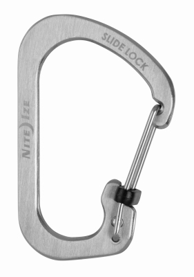 SlideLock Carabiner #3, Stainless Steel - True Value Hardware