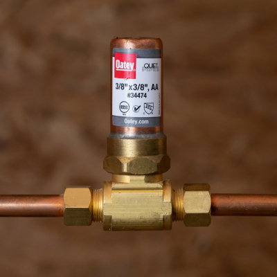 Brass Compression Hammer Arrestor, 3/8 x 3/8 In. - True Value Hardware