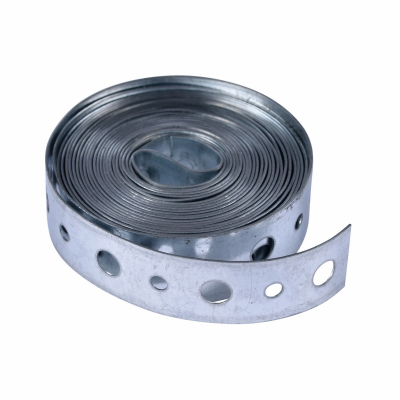 Pipe Hanger Strap, 24 Gauge Galvanized Steel, 3/4 In. x 10 Ft. - True ...