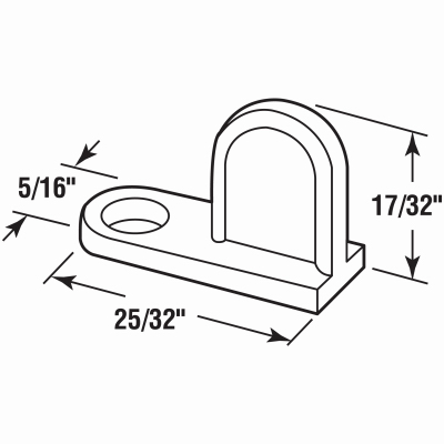 Flush Window Screen Clips, Diecast, 8-Pk. - True Value Hardware