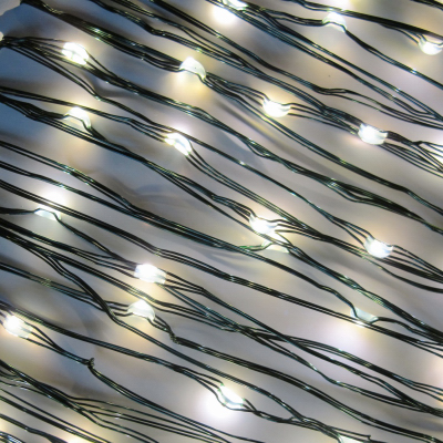 LED Micro Dot Christmas String Lights, Warm White, 3 Functions, Timer ...