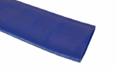 Water/Discharge Hose, Blue PVC, 2 In. I.D. x 2-3/16 In. O.D. x 50 Ft ...
