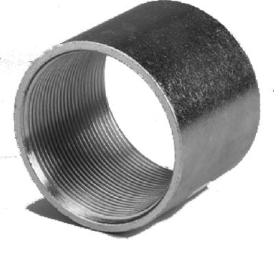 Galvanized Rigid Conduit Coupling, 2-In. - True Value Hardware