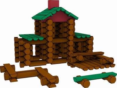 Classic Meetinghouse Building Set, Ages 3 & Up - True Value Hardware