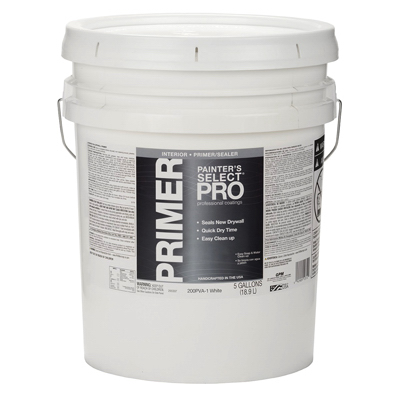 Pro Drywall Primer, White, 5 Gallons - True Value Hardware