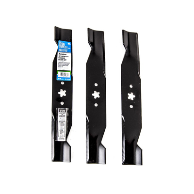 Riding Mower High-Lift Blade Set, 48 In., 3-Ct. - True Value Hardware
