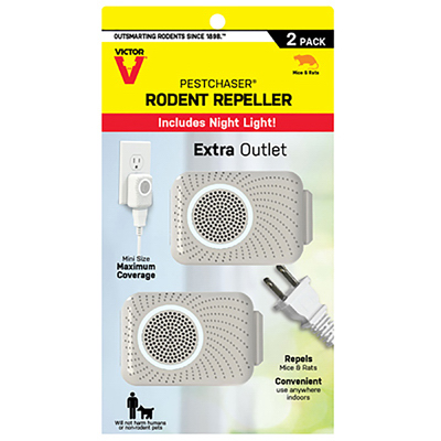 Ultrasound Rodent Pest Chaser, Mini, 2-Pk. - True Value Hardware