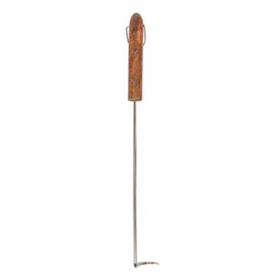 BBQ Pig Tail Tool, Stainless Steel & Teak Wood, 12 In. - True Value ...