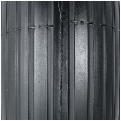Rib Tread Tubeless Tire, 480/400-8, 4-Ply (Tire only) - True Value Hardware