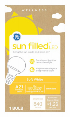 LED Light Bulb, Sun Filled, Frosted, A21, 840 Lumens, 11 Watt - True ...