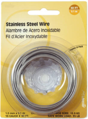 19-Gauge Stainless Steel Wire, 30-Ft. - True Value Hardware