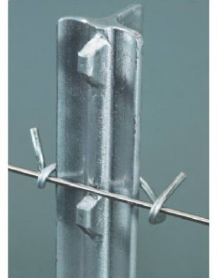 Studded T-Post Clip Fits 1.25 & 1.33 Posts, 25-Pk. - True Value Hardware