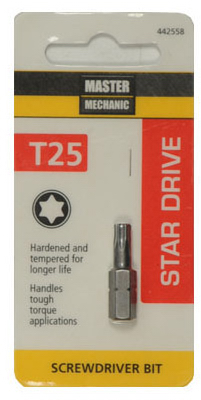 Torx T25 Insert Bit Tip, 1 In. - True Value Hardware