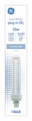 CFL Bulb, Cool White, 2-Pin G24D-3 Base, 26 Watt, 6.8 In. - True Value ...