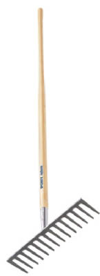 15-1/2 In. Road/Stone Rake, 66 In. Handle - True Value Hardware