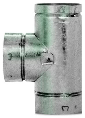 Gas Vent Tee, Type B, 3-In. - True Value Hardware