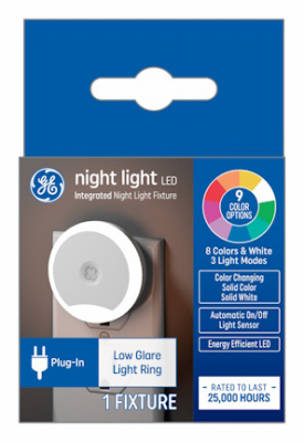 LED Night Light Ring, Color Changing, 9 Options - True Value Hardware