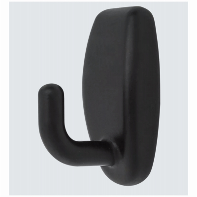 Snap Wall Hook, Black, 50-Lb. Load - True Value Hardware