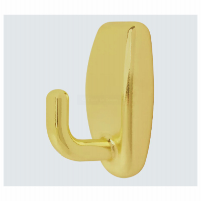 Snap Wall Hook, Brass, 50-Lb. Load - True Value Hardware