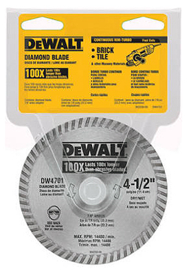 Dry-Cut Diamond Wheel, 4-1/2 In. - True Value Hardware