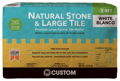 Natural Stone & Large Tile Mortar, 50 Lbs. - True Value Hardware