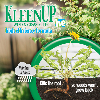 KleenUP he Weed & Grass Killer High Efficiency Formula, Fast-Acting ...