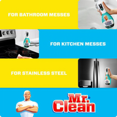 Clean Freak Deep Cleaning Multi-Surface Mist Spray, Unstopables Fresh ...