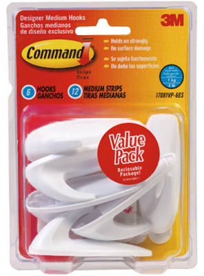 18-Count Medium Hook Pack - True Value Hardware