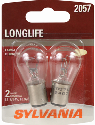 2057 Long Life Miniature Bulbs, Clear, 2-Pk. - True Value Hardware