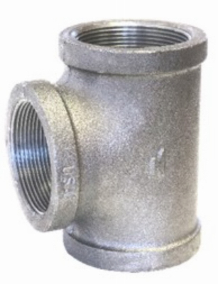 Galvanized Pipe Tee, 3 In. - True Value Hardware